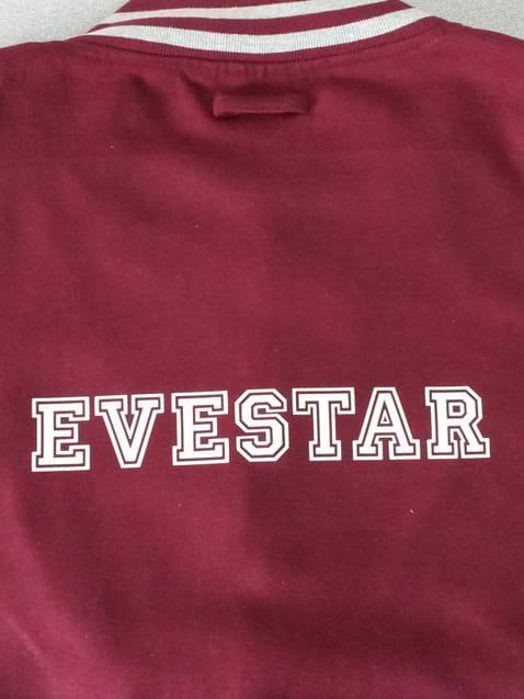 Jacket With Red Circle Logo