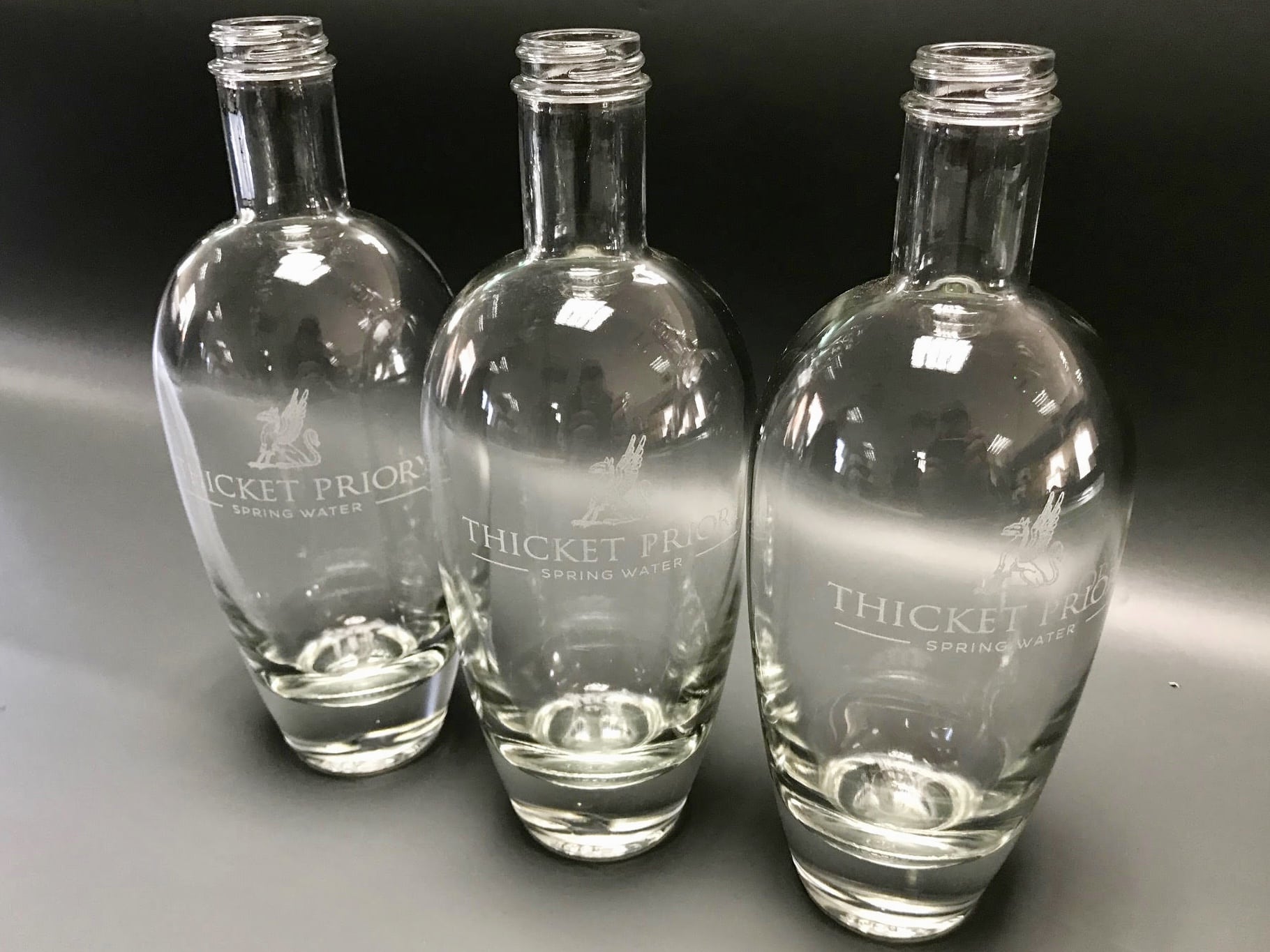 Laser Engraved Glass Bottles - Custom Engraving & Digital Print | York