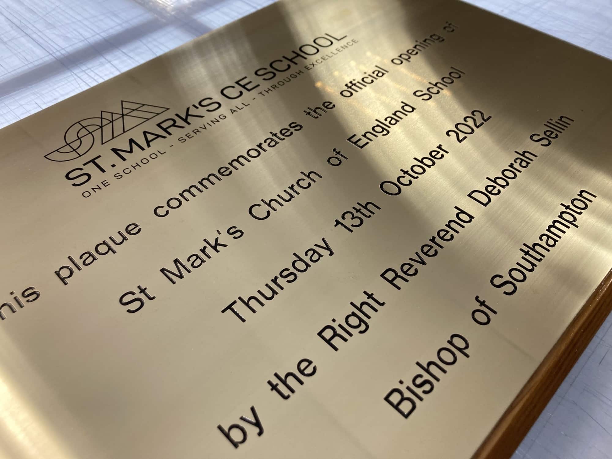 ST MARKS SCHOOL 1 - Custom Engraving & Digital Print | York